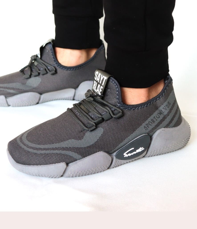 Zapatillas Urbanas Hombre, Mod. «Vulcano», Gris - Estilo VIP|Tienda Online